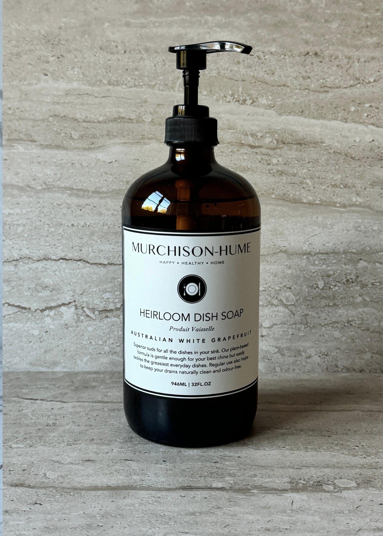 Heirloom Dish Soap in Amber Glass Bottle – MH-USA Direct to Sales